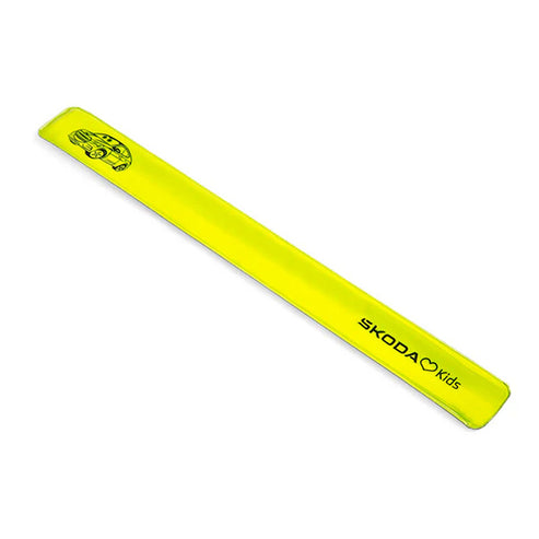 Škoda Children's Yellow Reflective Strap – Miles Škoda Store
