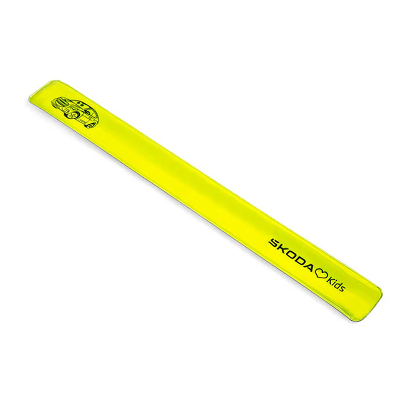 Škoda Children's Yellow Reflective Strap – Miles Škoda Store